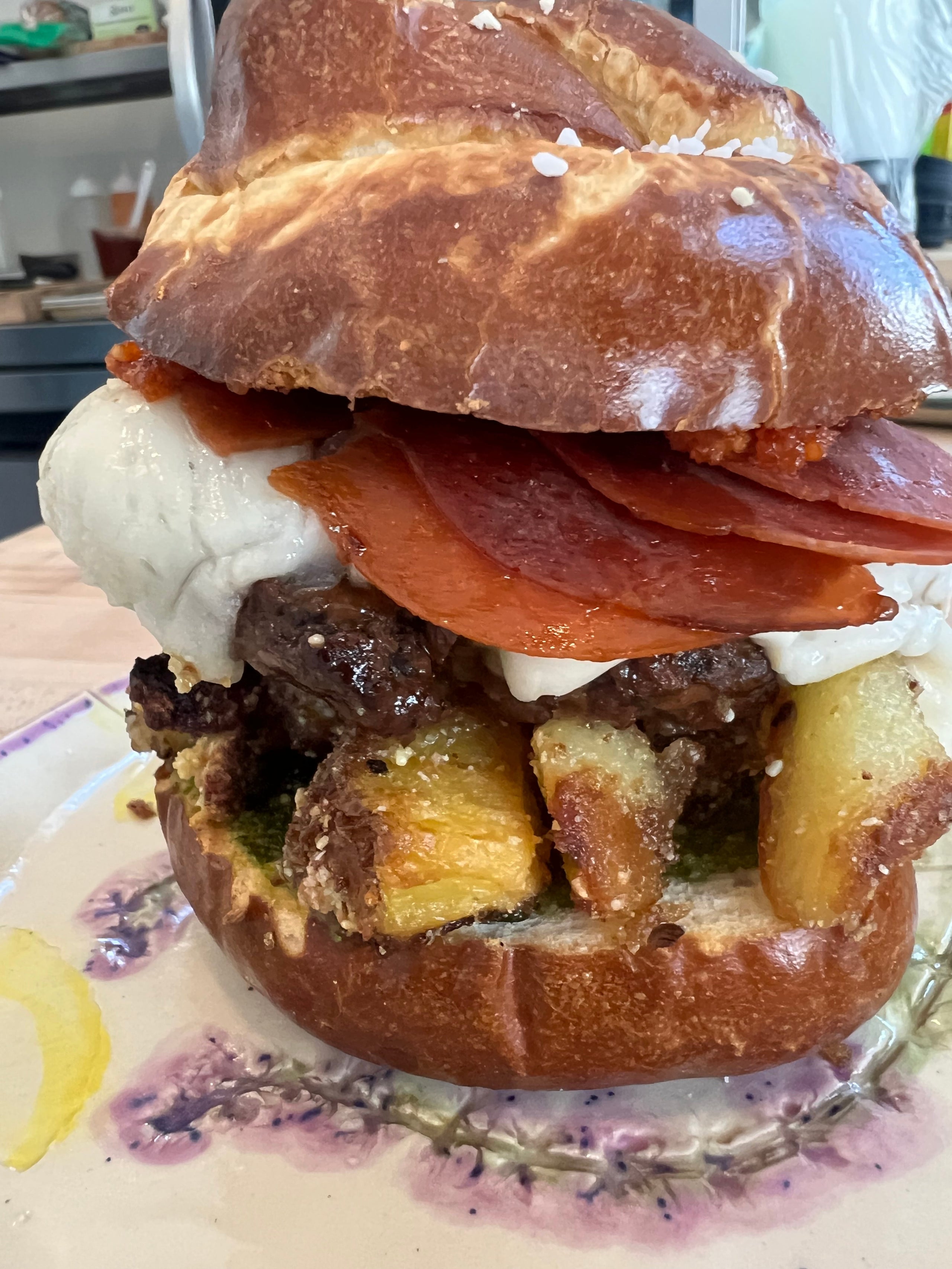 The Godfather Burger | Three Girls on Spring CHS